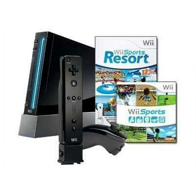 Nintendo Wii Sport Resort Pack Console Black - Wii – Filthy Games Room